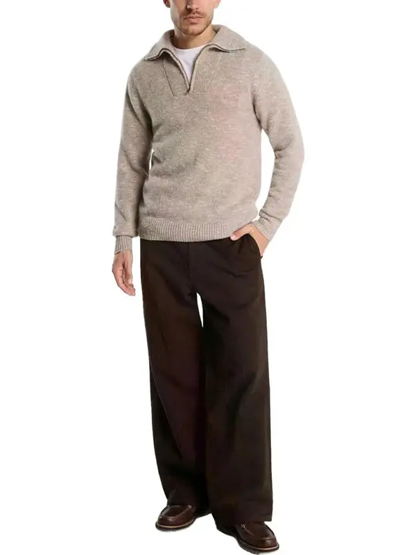 MC2 SAINT BARTH Wesley Mouline-knit Sweater - Neutrals