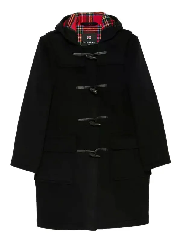 Gloverall Classic Duffle Coat - Black