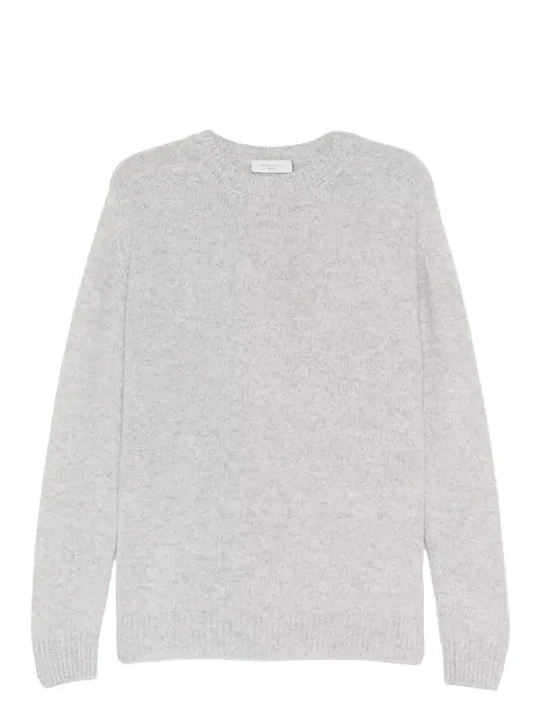 Boglioli Crew-neck Knitted Jumper - Grey