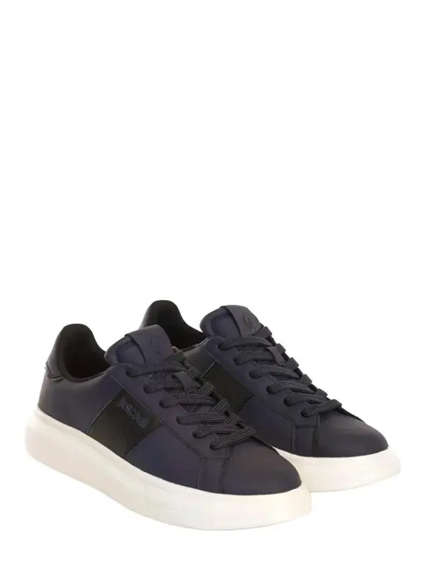 Just Cavalli Logo-print Sneakers - Blue