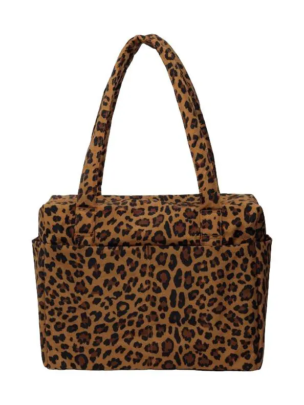 Baggu Small Cloud Carry-on - Leopard
