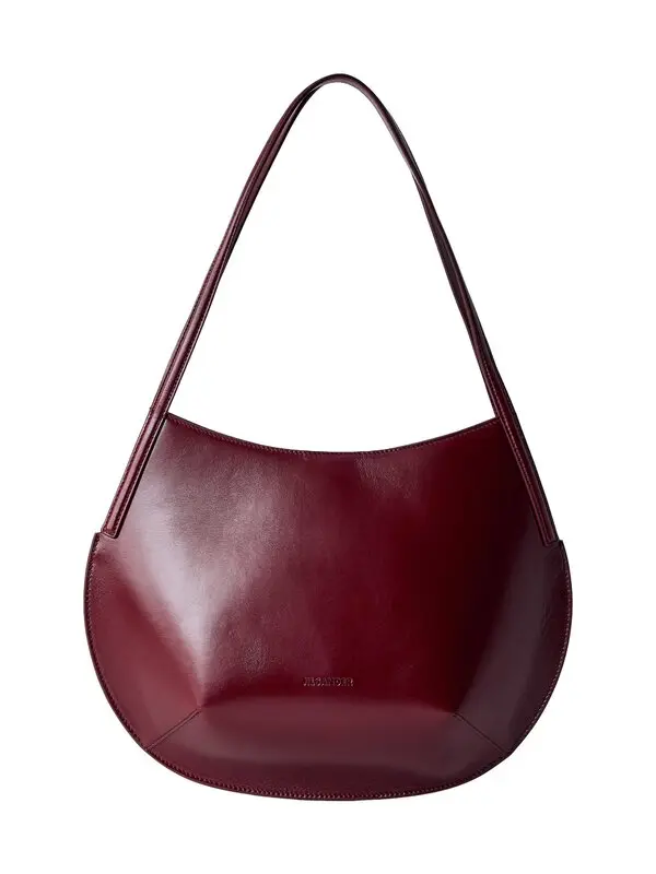 JIL SANDER Kante Shoulder Bag - Red