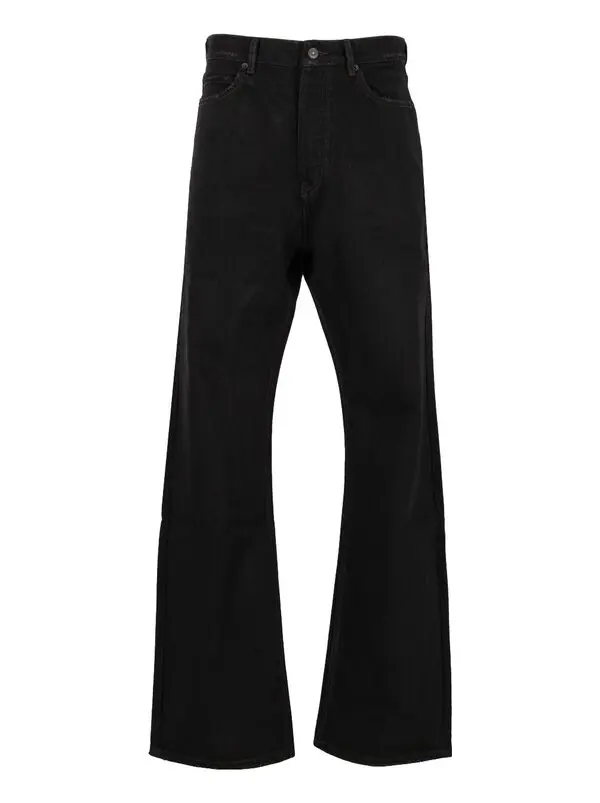 Balenciaga Japanese Denim Jeans - Black