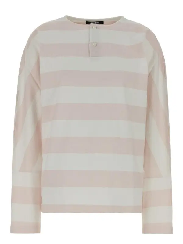 Jacquemus Le Tshirt Mariniere Ml - Multicolor