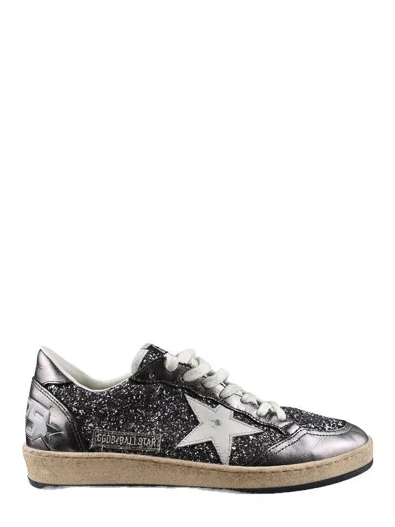 GOLDEN GOOSE Ball-star Sneakers - Silver