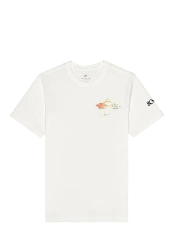Nike Devin Booker Loose Chevy Impala Tee 'pale Ivory - Tan