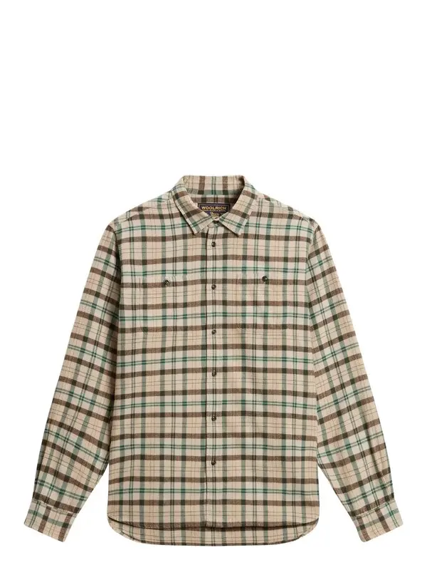 Woolrich Cotton Shirt - Beige