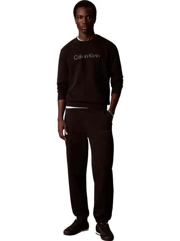 Calvin Klein Fleece Standard Logo Joggers - Black
