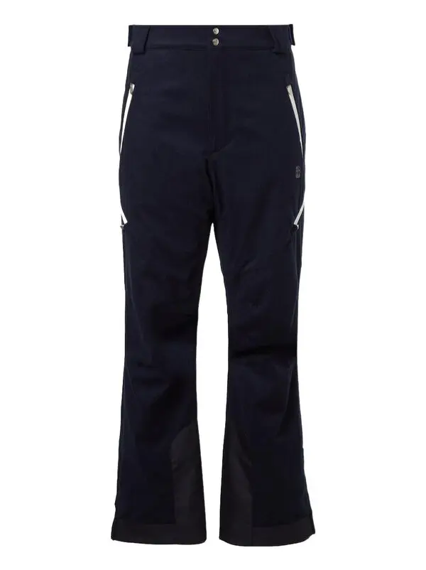Brunello Cucinelli Wool Ski Pants - Blue