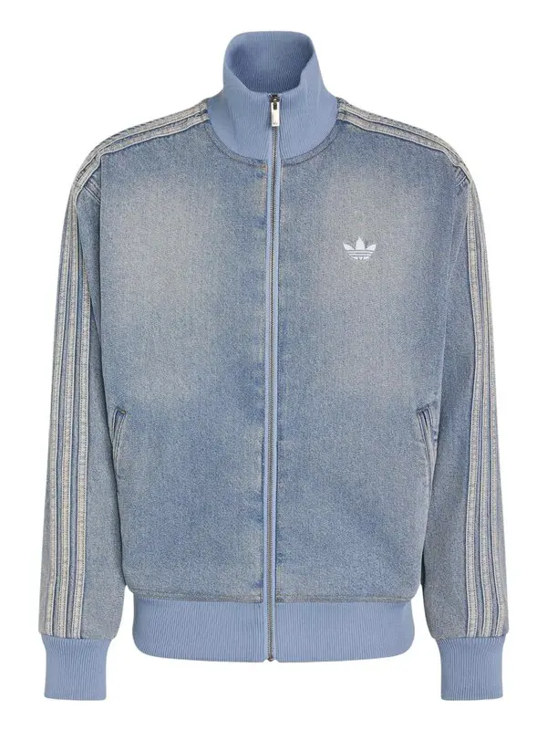 ADIDAS ORIGINALS Stand-collar Zip-up Jacket - Gray