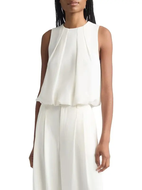 Cinq À Sept Avira Sleeveless Top - Ivory