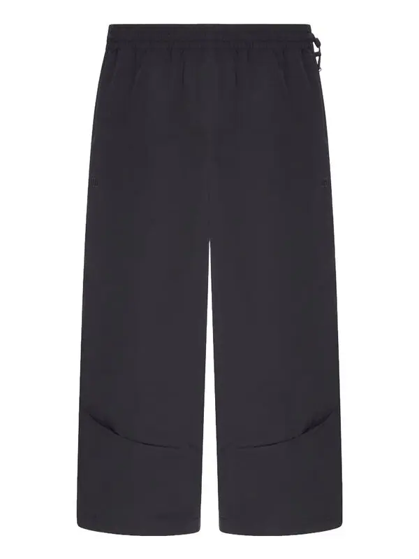 Gucci Cotton And Nylon Bermuda Shorts With Embroidery - Black