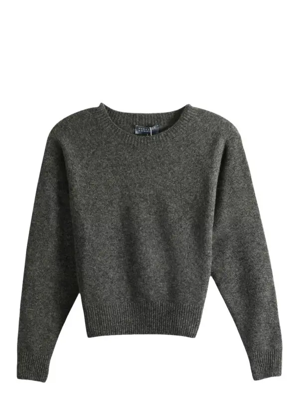MARGARET HOWELL Classic Raglan-sleeve Sweater - Grey