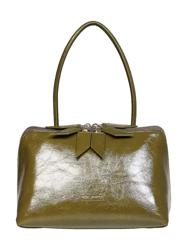 Attico Olive L'altra Di Milano Shoulder Bag - Multicolor