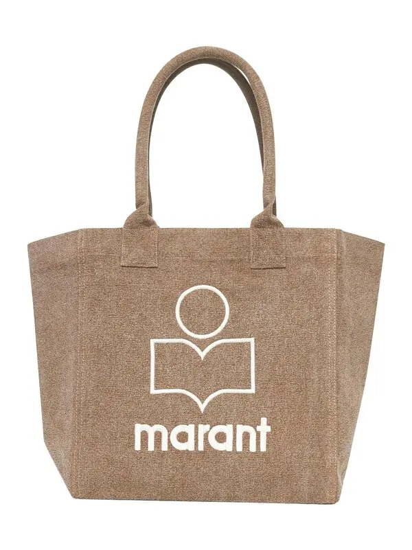 Isabel Marant Étoile Dark Khaki Small Yenky Tote Bag - Multicolor