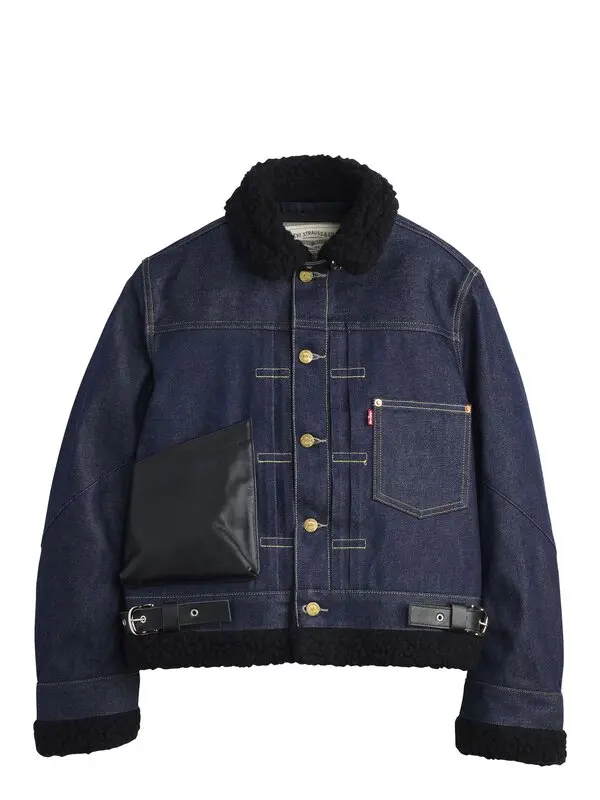 Sacai X Levi's Sherpa Jacket - Multicolor