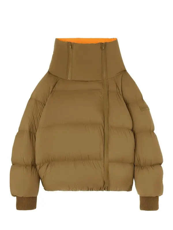 GANNI Future Nylon Quilt Puffer - Multicolor