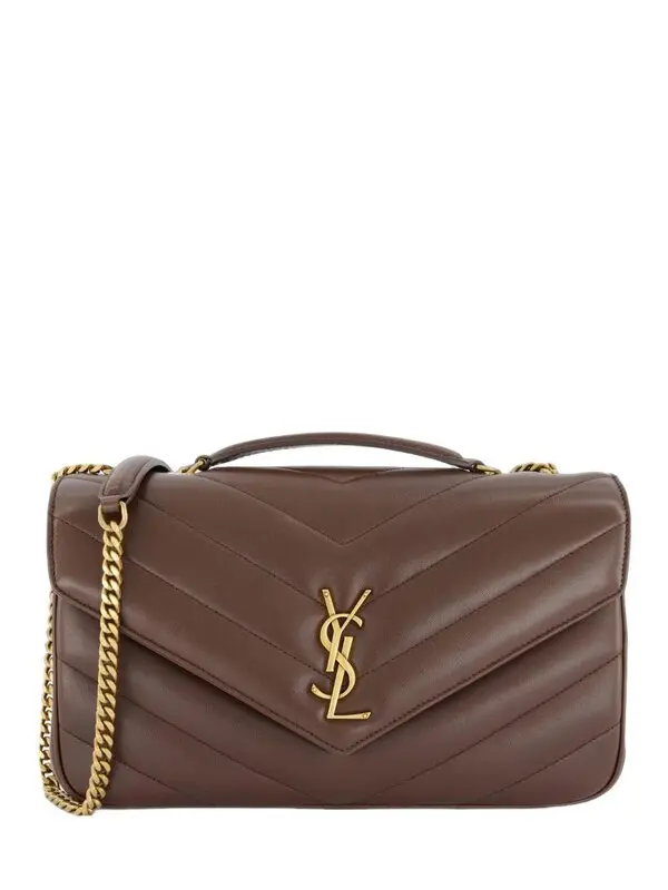 Saint Laurent Loulou Medium Leather Shoulder Bag - Multicolor
