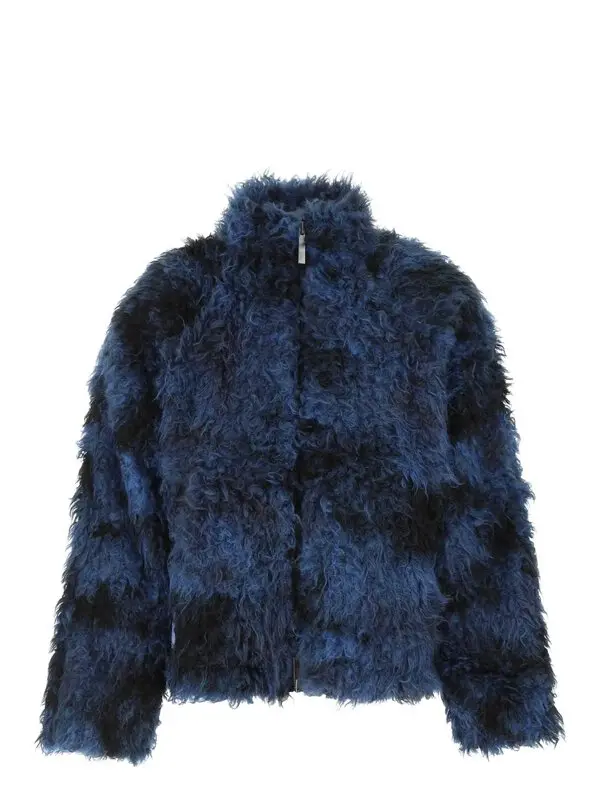 Alexander McQueen Two-tone Eco Fur Jacket For - Multicoloured