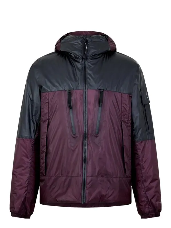 C.P. COMPANY Hooded Cotton Jacket - Black