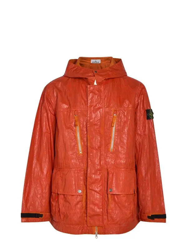 Stone Island Hoodie - Red