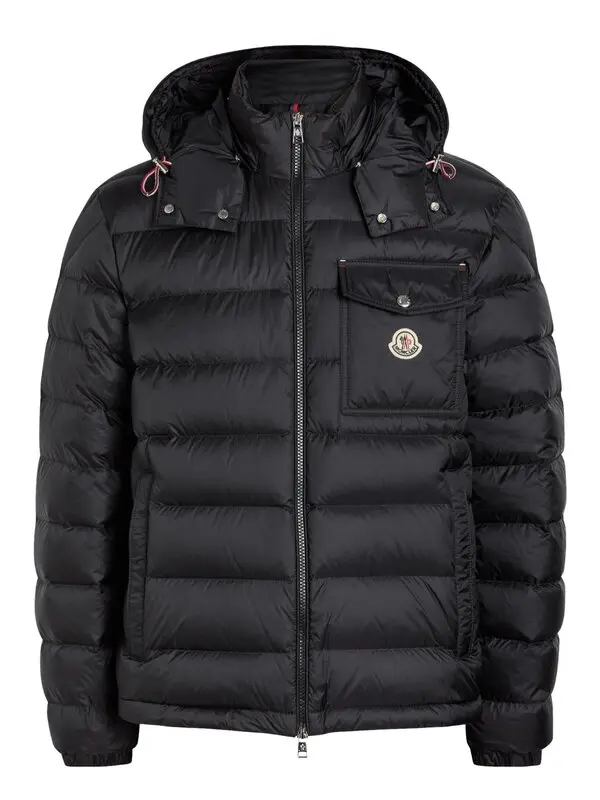 Moncler Hooded Down Jacket - Black