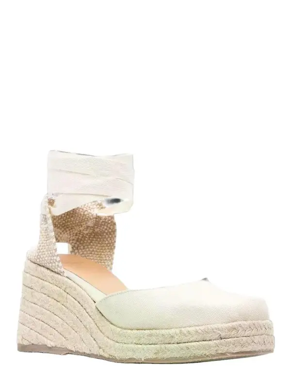 CastaÑer Tina Wedge Sandals - Neutrals