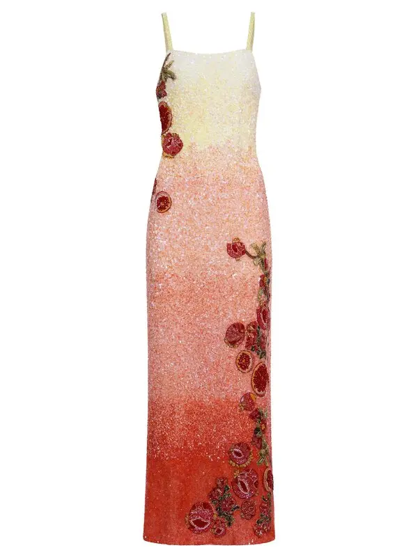 LA FUORI Sunset Sorbet Maxi Dress - Multi
