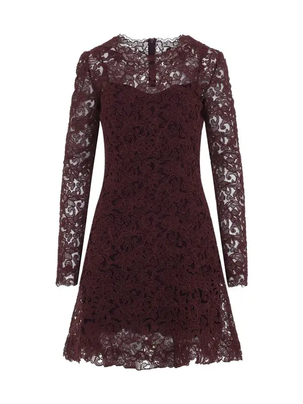 ERMANO SCERVINO Ermanno Scervino Lace Mini Dress - Multicolor