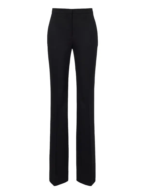 Gucci Wool Straight Pants - Black