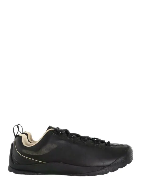 Keen Jasper Hw Leather Lace-up Sneakers - Black