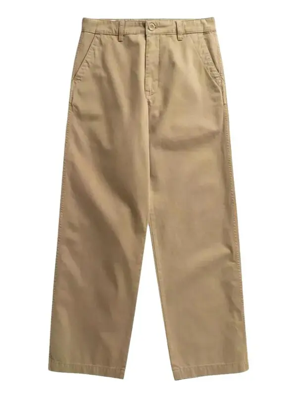 Norse Projects Straight-leg Cotton Trousers - Neutrals