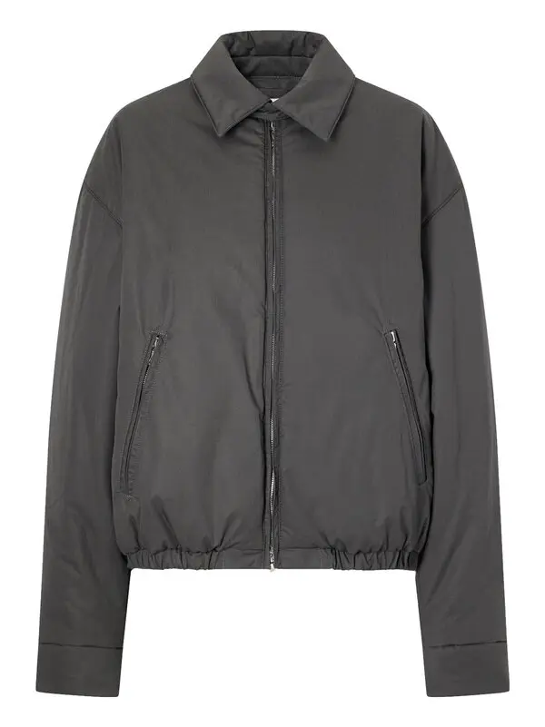 RIER Plombe Padded Cotton-poplin Jacket - Gray