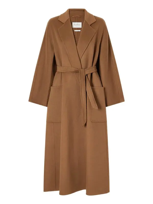 Max Mara Trenna Belted Cashmere Coat - Camel