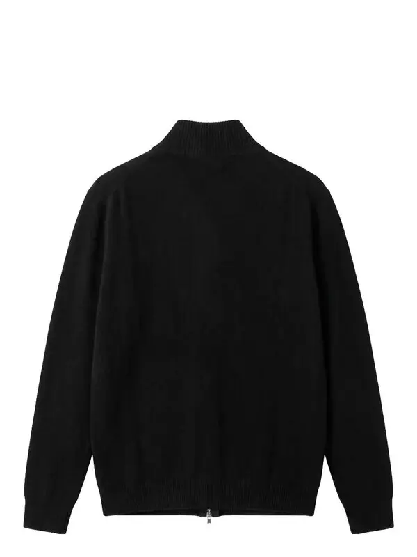 DANIELE FIESOLI Zip-up Knitted Cardigan - Black