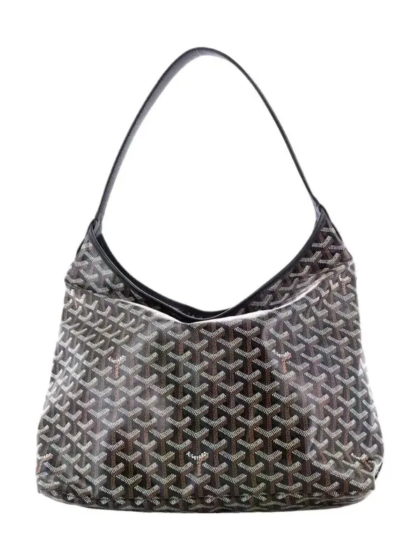 Goyard Boheme Coated Canvas Hobo Bag - Black
