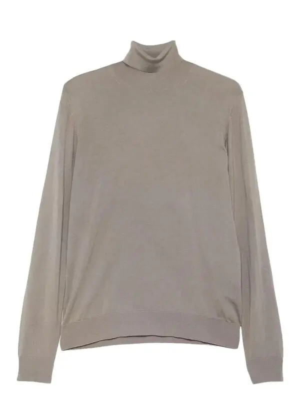 DIKTAT Roll-neck Sweater - Grey