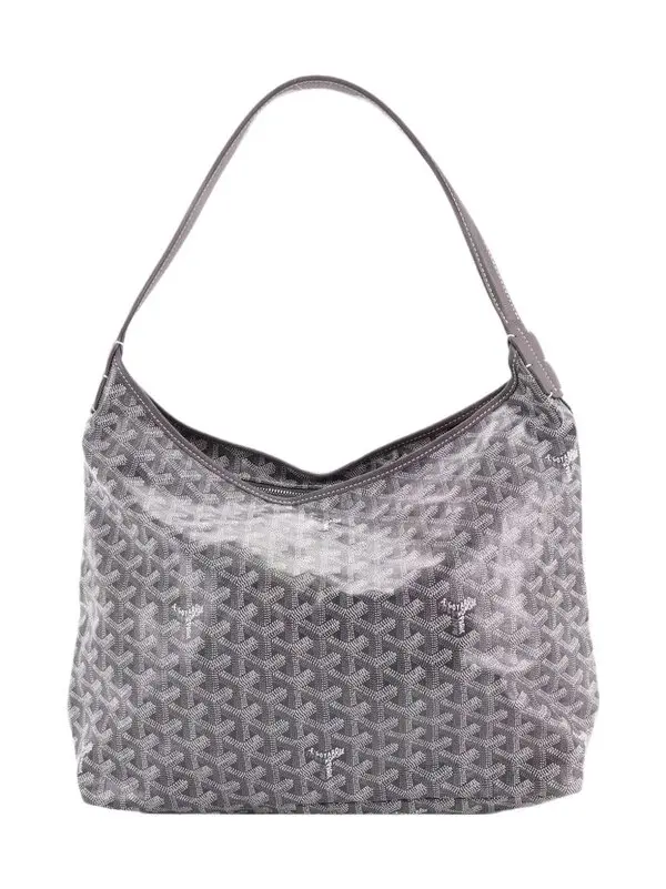 Goyard Boheme Coated Canvas Hobo Bag - Grey