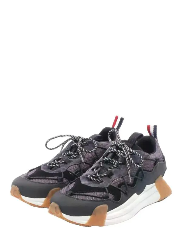 Moncler 2020s Compassor Panelled Sneakers - Grey