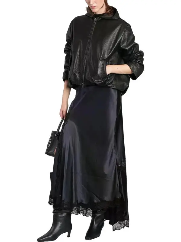 SALVATORE SANTORO Blus Leather Jacket - Black