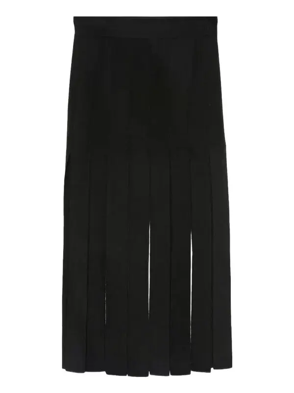 LISA YANG Pannelli Panelled Skirt - Black