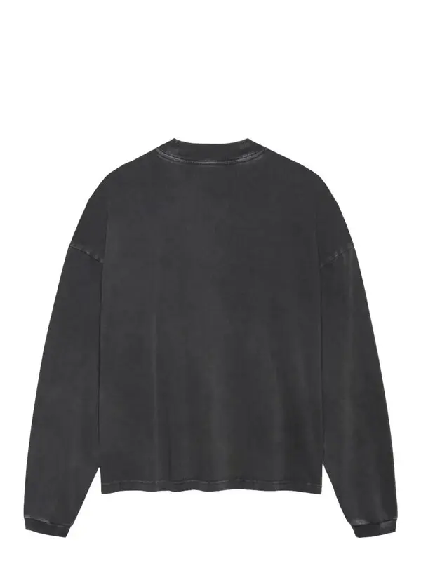 NEW AMSTERDAM SURF ASSOCIATION Heat Wave Graphic-print Long-sleeved T-shirt - Grey
