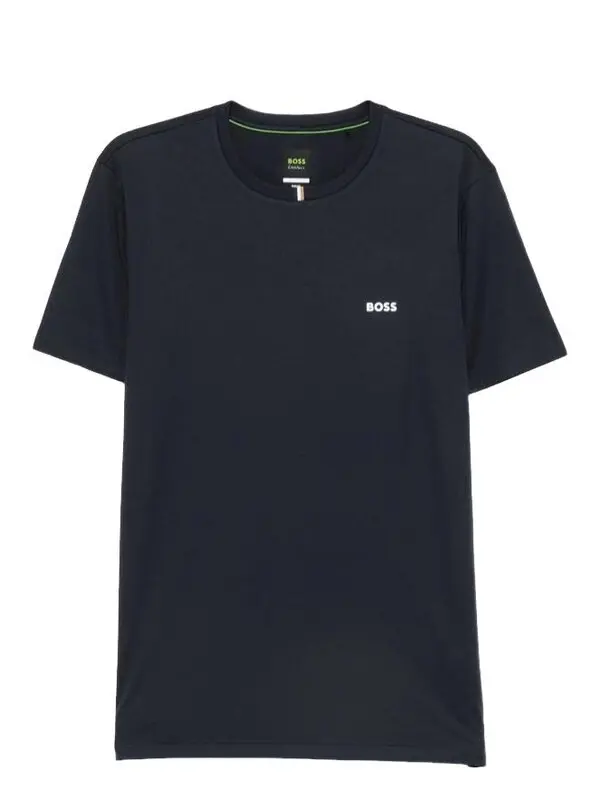 Hugo Boss Logo-print Short-sleeve T-shirt - Blue