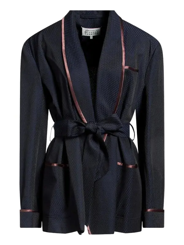 MAISON MARGIELA Solid-color Suit Jacket - Blue