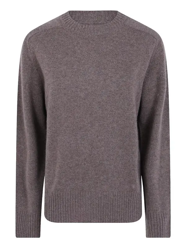 Loulou De Saison Crew-neck Long-sleeve Sweater - Black
