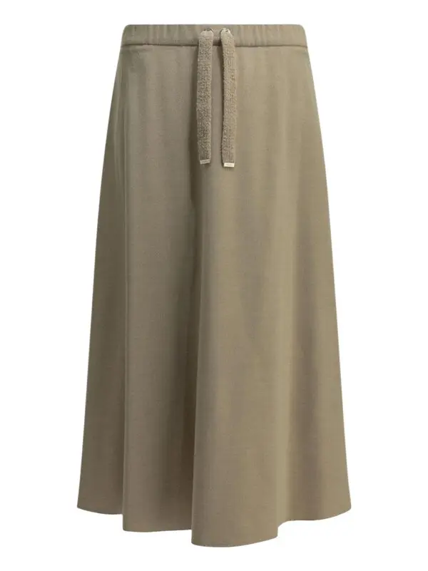 Herno Flannel Skirt - Beige