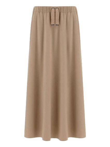Herno Flannel Skirt - Beige