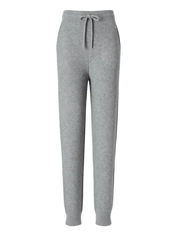 Victoria Beckham Wool Track Pants - Gray