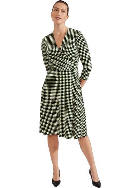 HOBBS LONDON Dina Wrap Jersey Dress - Navymulti
