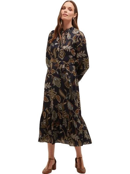 HOBBS LONDON Vespa Dress - Navymulti